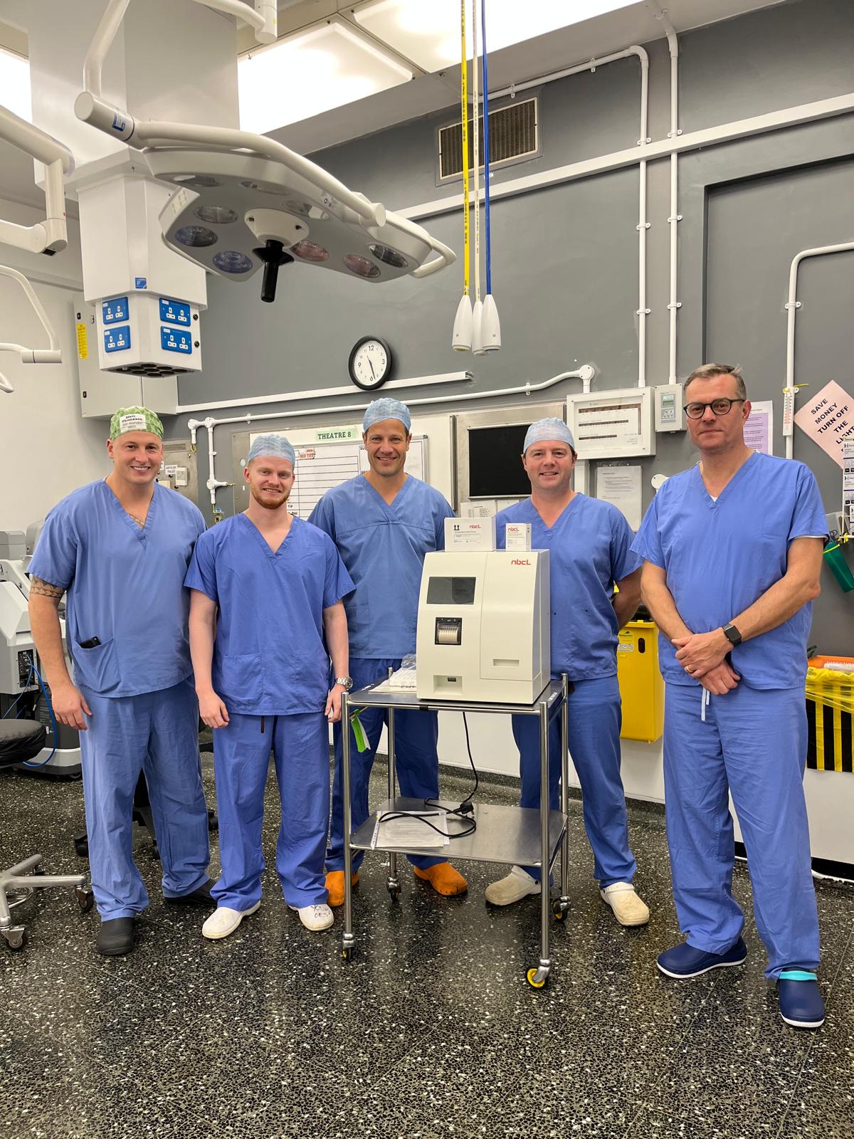 New funding for NBCL's diagnostics in the operating room