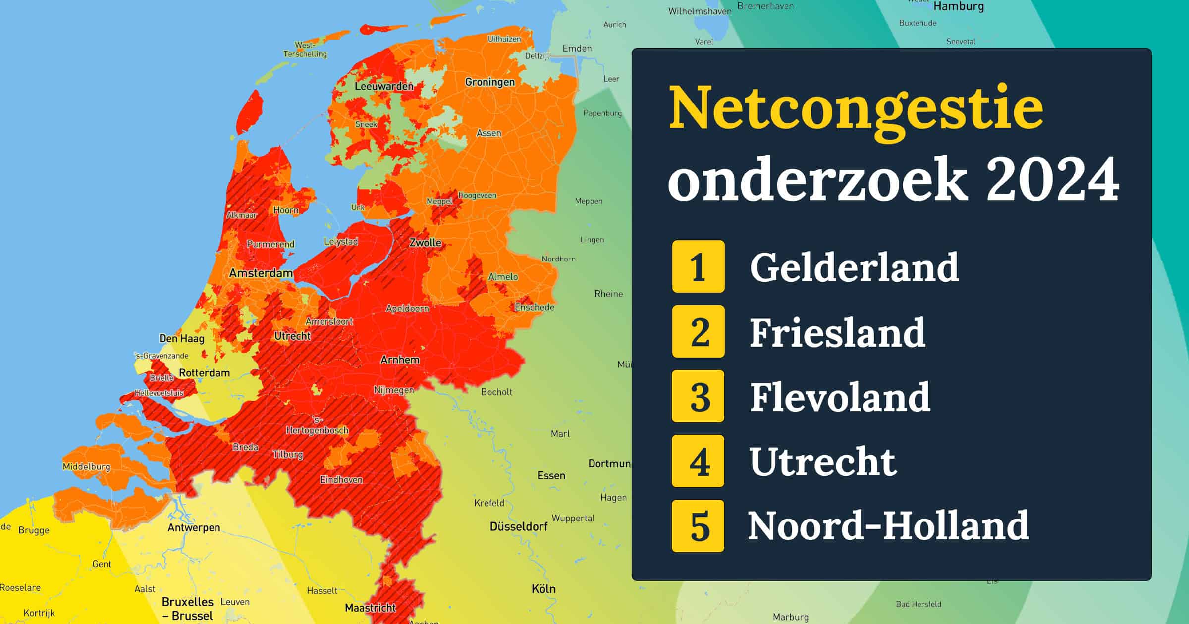 New research: In these Dutch towns, all residents suffer from grid ...